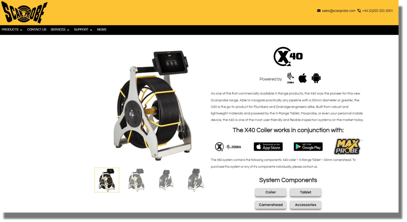 New Website Launched from Scanprobe - Scanprobe Techniques Limited